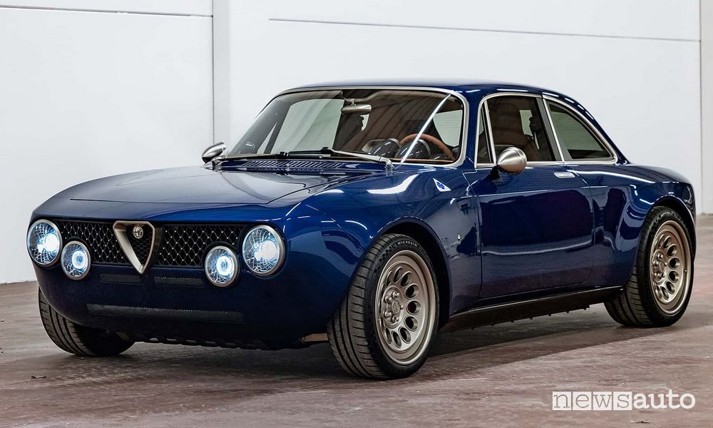 Alfa Romeo Giulia elettrica la Totem GT electric con restomod
