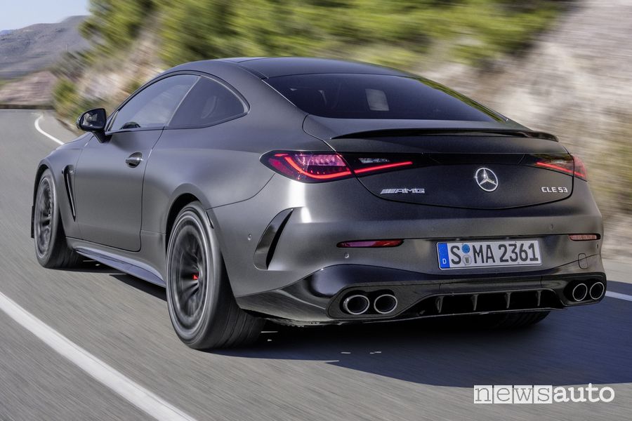 Mercedes CLE 53 4Matic+ Coupé, motore, caratteristiche