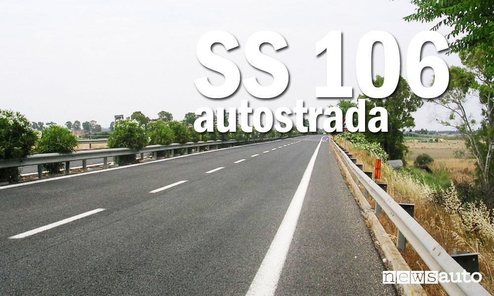 SS 106 Jonica, nuovo tracciato autostradale