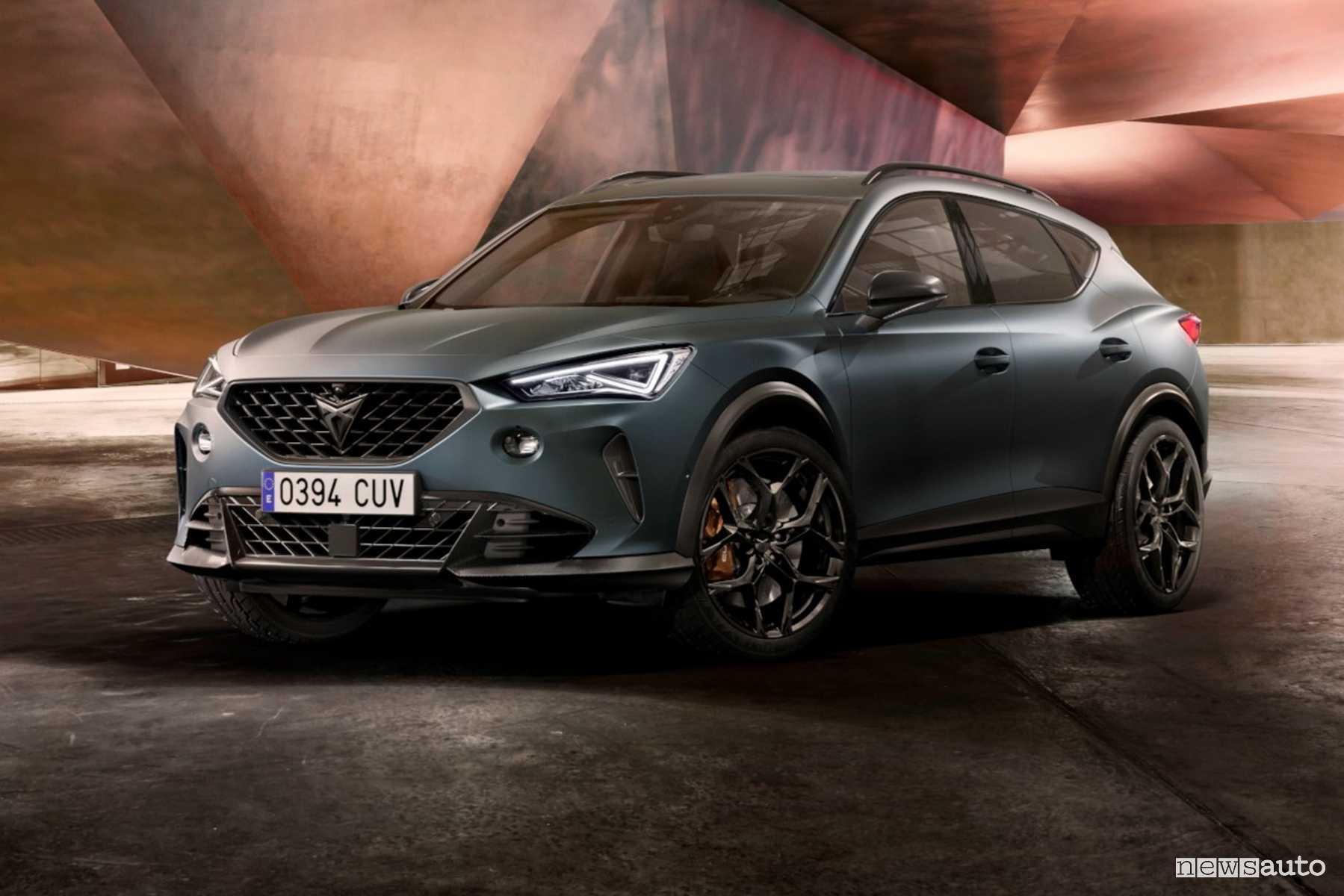 Cupra Formentor, Impulse, Tribe Edition e VZ5, caratteristiche e prezzi