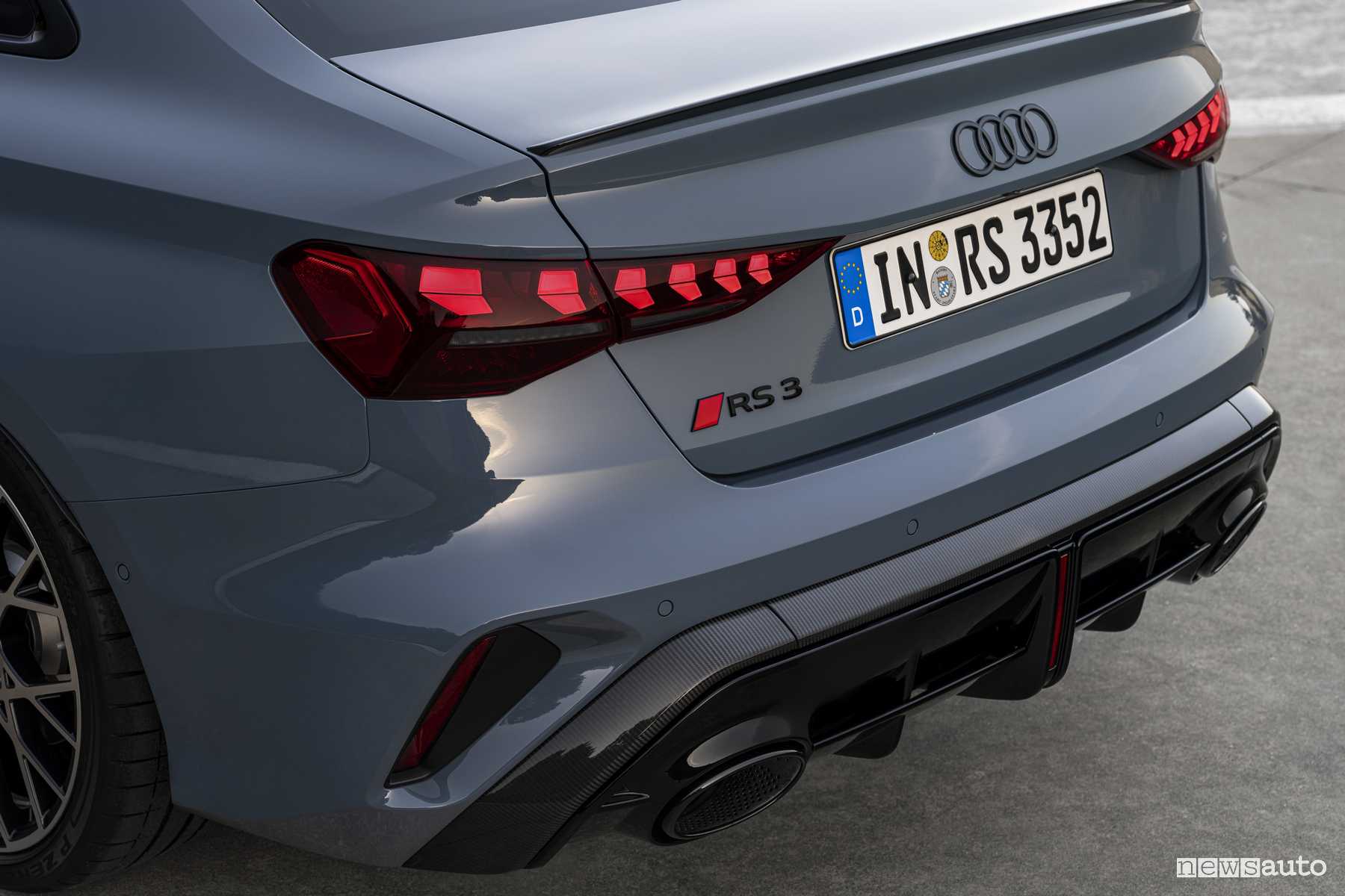 Nuova Audi RS3, caratteristiche, prestazioni e prezzo