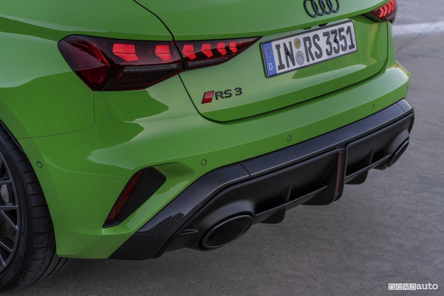 Nuova Audi RS3, caratteristiche, prestazioni e prezzo