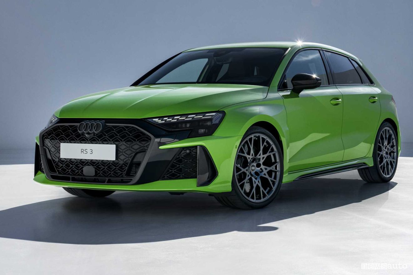 Nuova Audi RS3, caratteristiche, prestazioni e prezzo