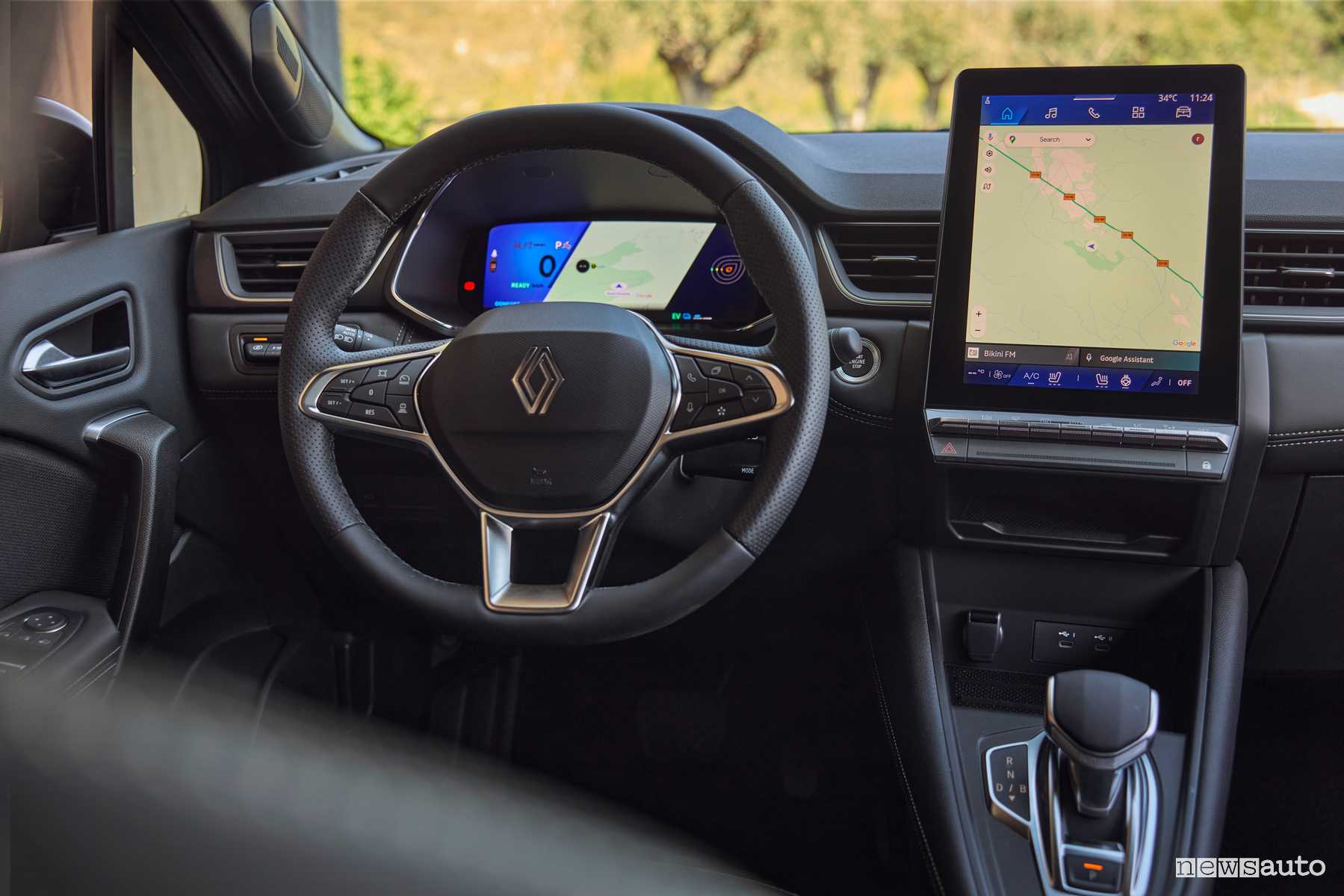 Sistema multimediale Renault OpenR Link, l'infotainment evoluto con ...