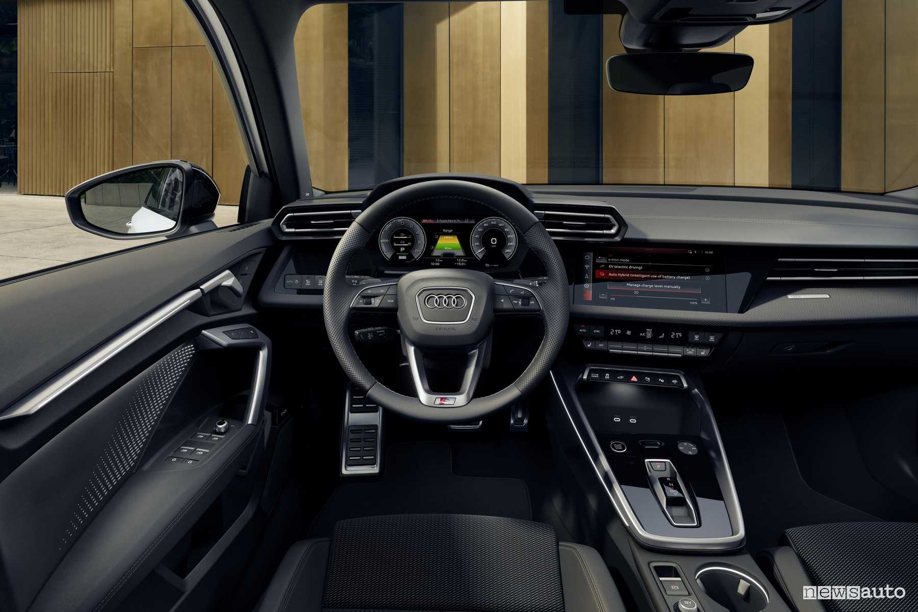 Audi A3 ibrida plug-in, Sportback e AllStreet, caratteristiche e prezzo