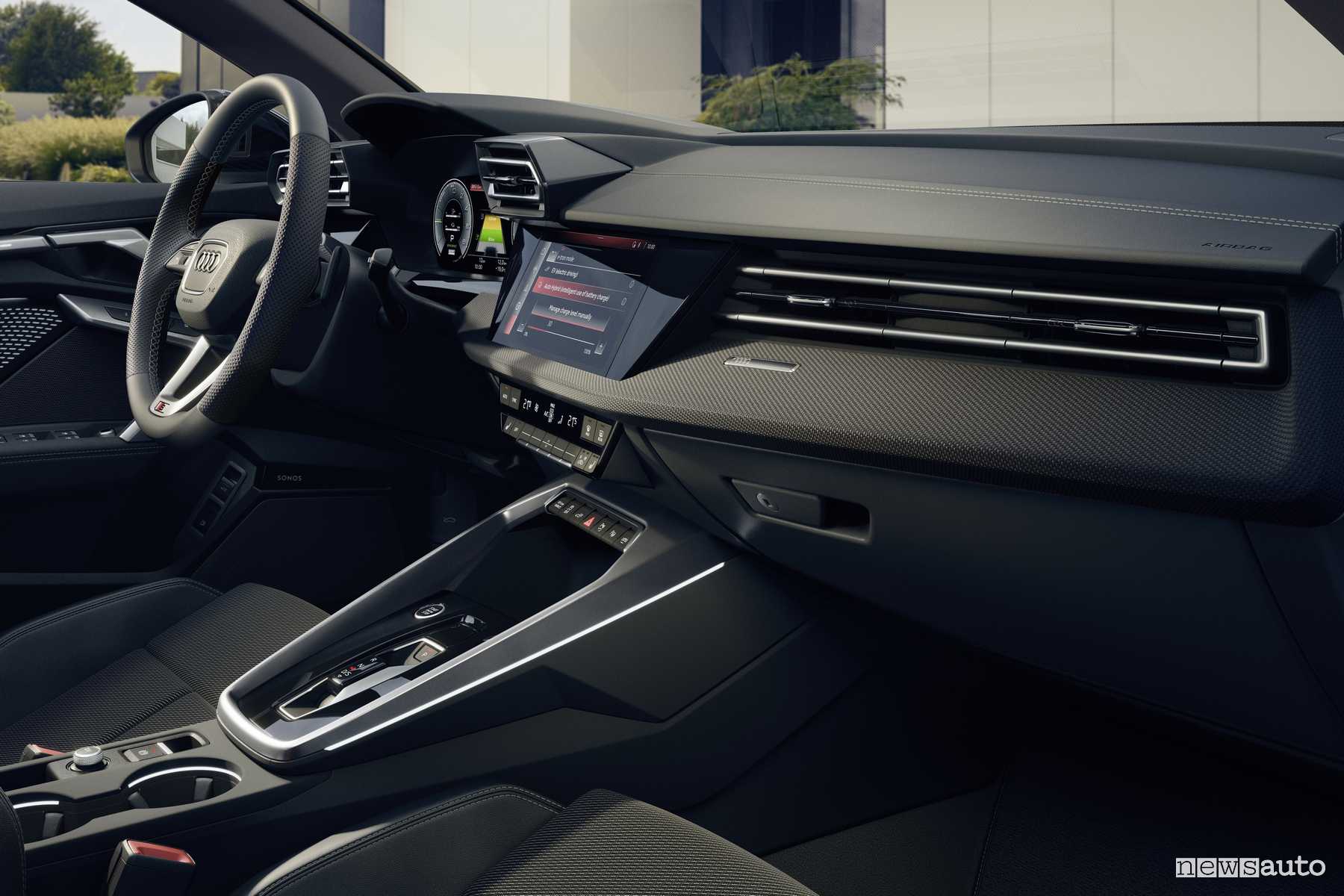 Audi A3 ibrida plug-in, Sportback e AllStreet, caratteristiche e prezzo
