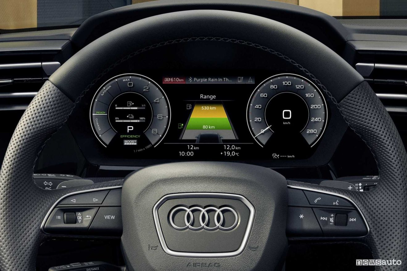 Audi A3 ibrida plug-in, Sportback e AllStreet, caratteristiche e prezzo