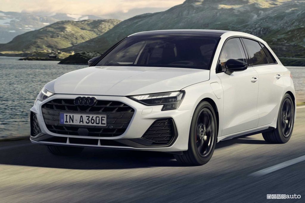 Audi A3 ibrida plug-in, Sportback e AllStreet, caratteristiche e prezzo