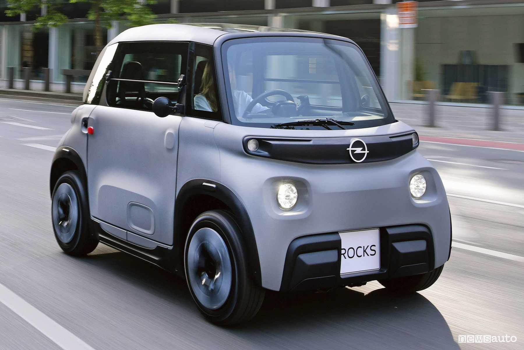 Opel Rocks 2025, le novità e il prezzo del restyling della microcar ...