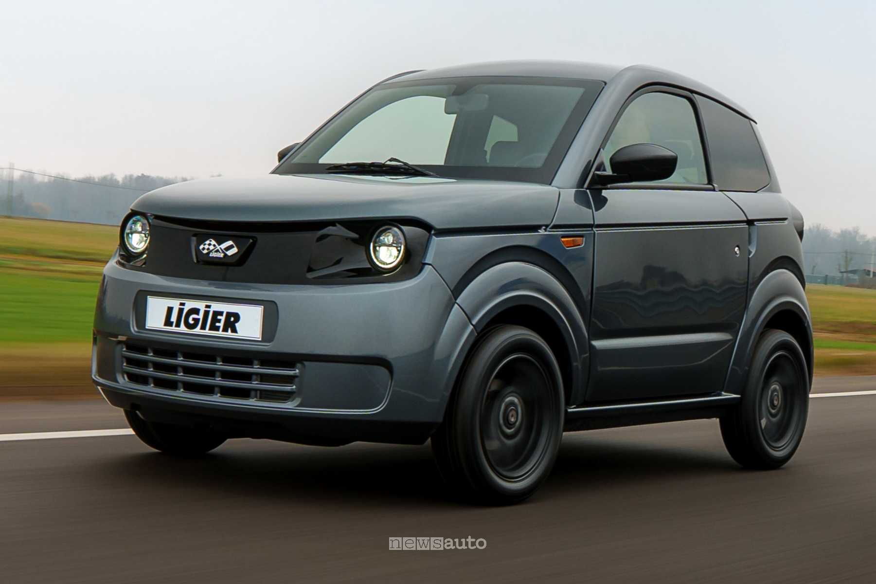 Ligier Myli 2026: quadriciclo leggero elettrico e diesel, prezzi e ...